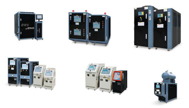 180 Degree Industrial Oil Mold Temperature Control Unit , Indirect Cooling