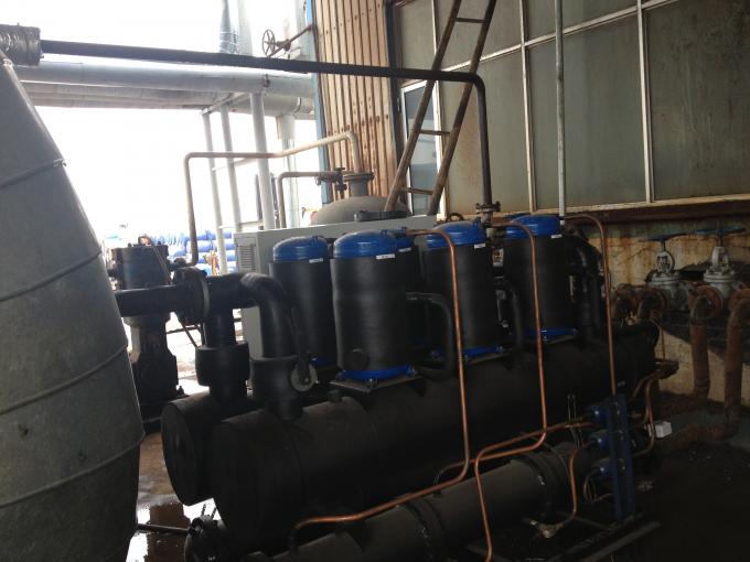 Plastic / Rubber Water Cooled Screw Chiller With 516000 Kcal/h Capacity